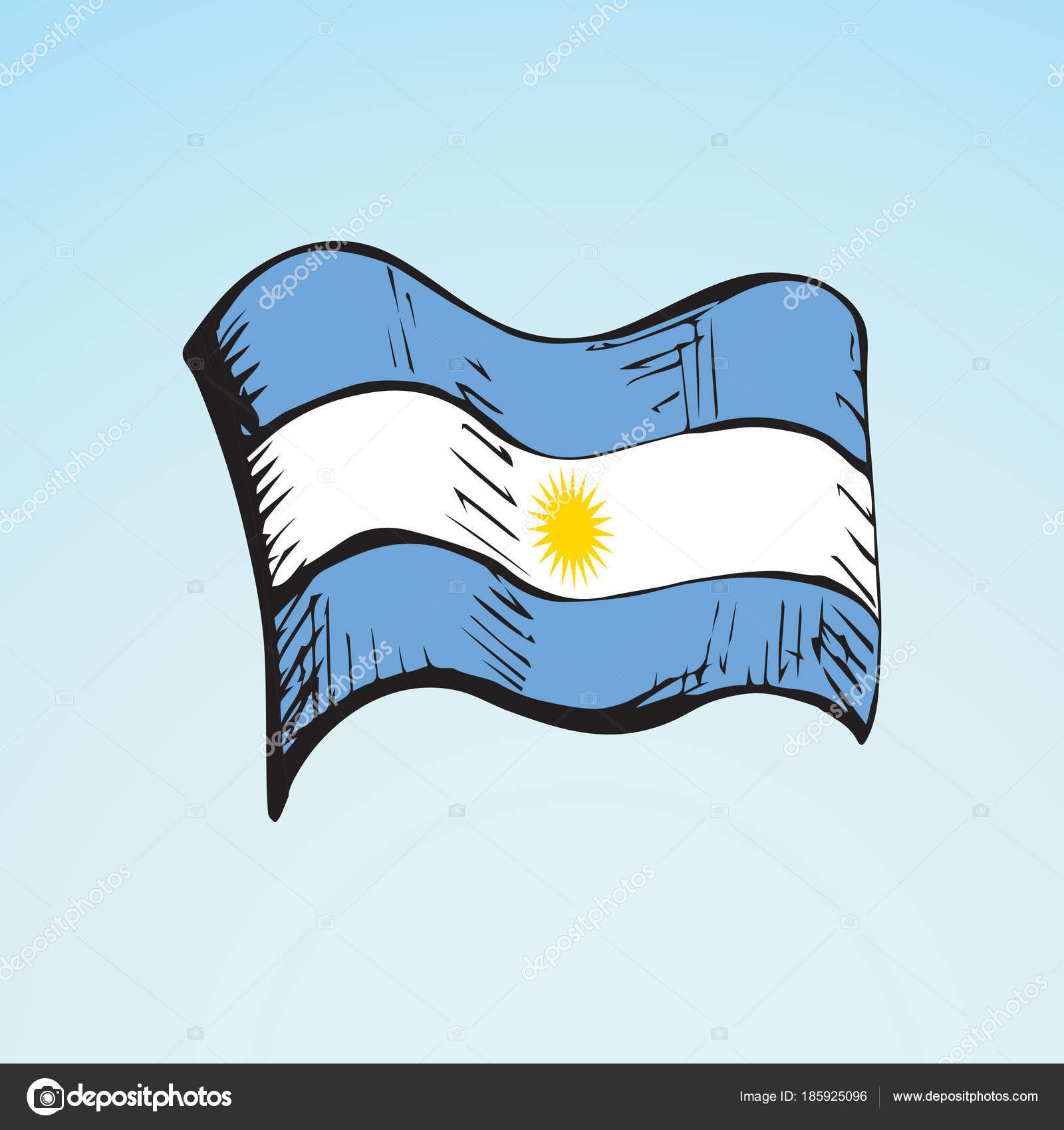 Flag. Vector drawing Stock Vector Image by ©Marinka #185925096