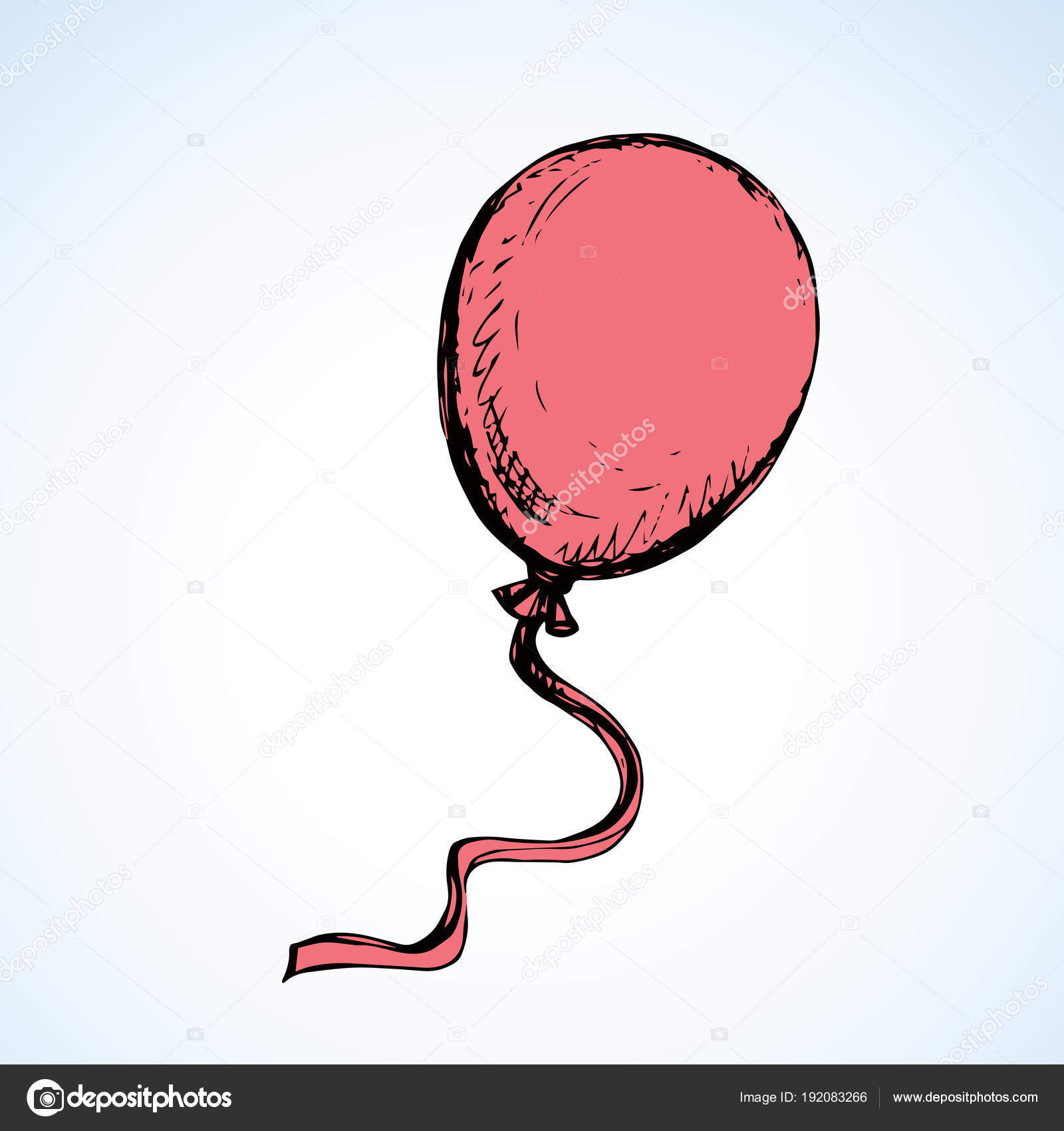 Red Balloon Sketch