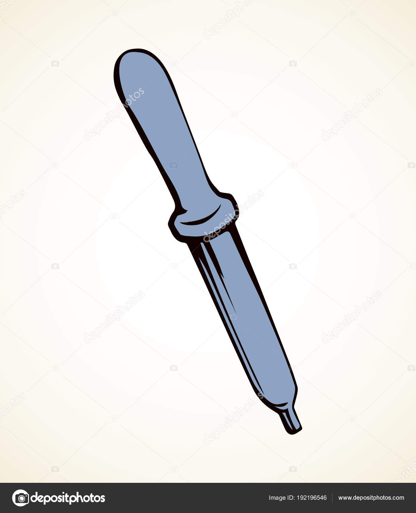 Pipette. Vector drawing Stock Vector by ©Marinka 192196546