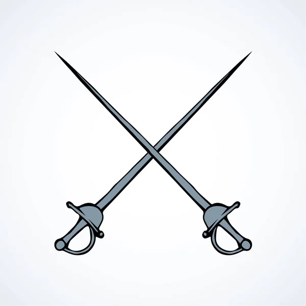 Old Epee. Vector drawing Stock Vector by ©Marinka 190286206