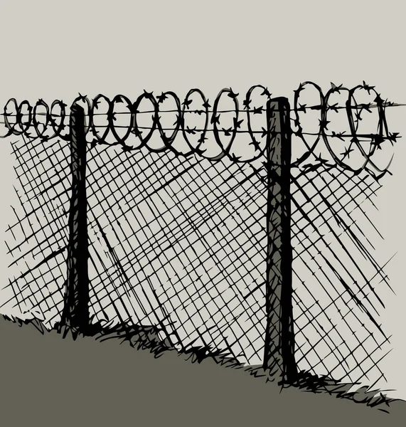274 Barbed wire cartoon Vector Images | Depositphotos
