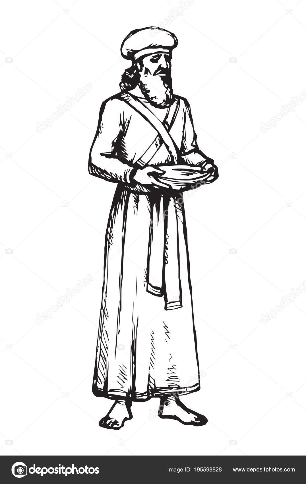 High Priest. Vector drawing Stock Vector by ©Marinka 195598828