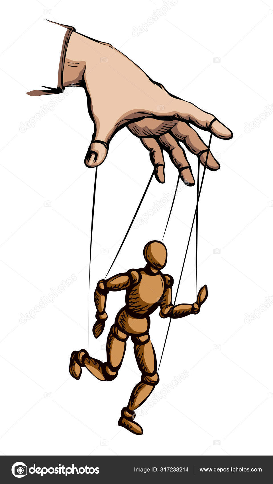 Marionette Doll Drawing