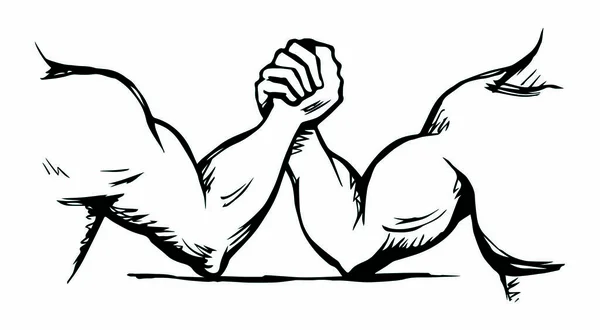 Armwrestling Vector Art Stock Images | Depositphotos