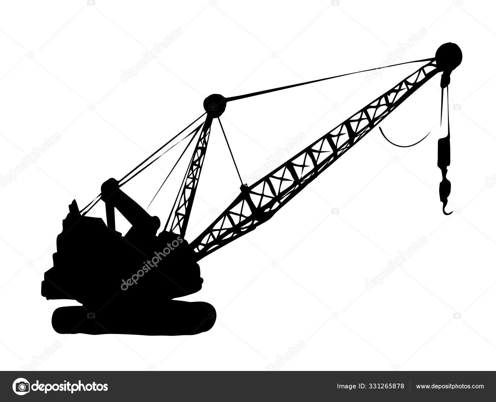 Coal mining machine. Vector drawing — Stock Vector © Marinka #331265878