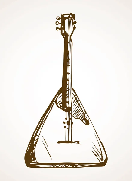 Old Russian balalaika. Vector drawing Stock Vector Image by ©Marinka ...