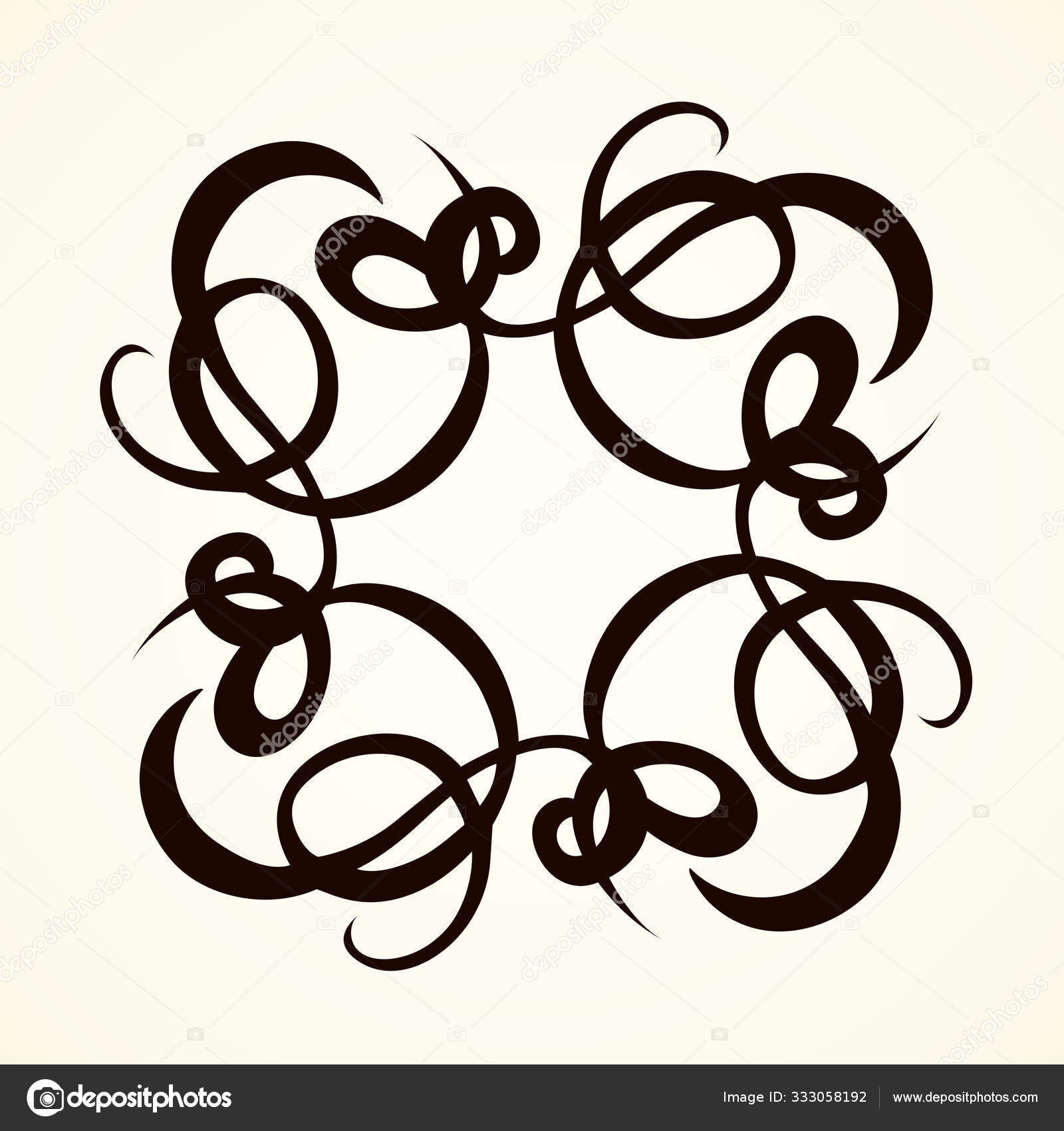 Vignette. Vector drawing Stock Vector by ©Marinka 333058192