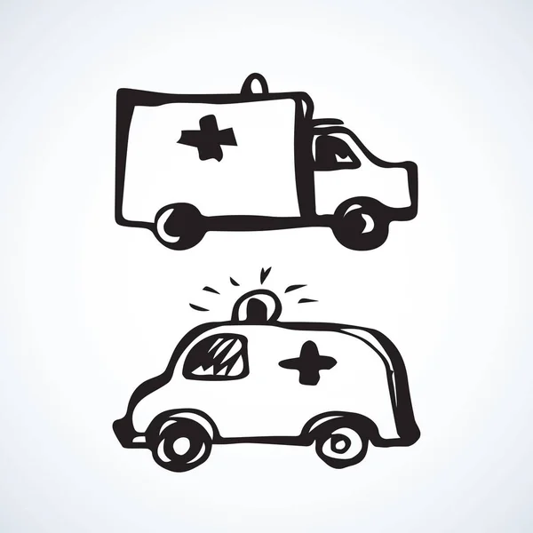 Ambulance. Vector drawing Stock Vector by ©Marinka 185566368