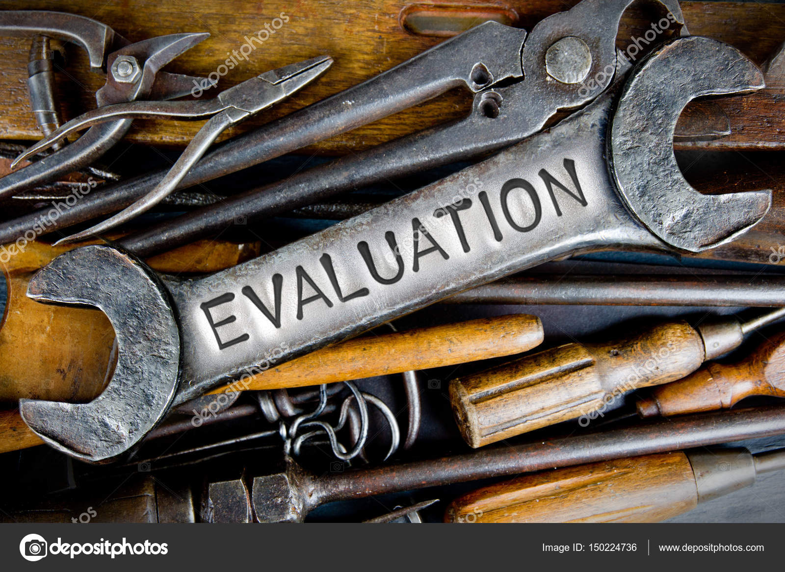 Spanner and Tools Concept — Stock Photo © etiamos #150224736