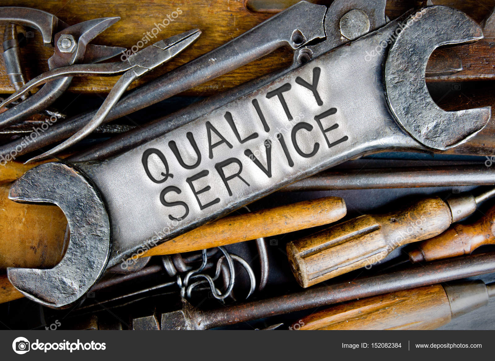 Spanner and Tools Concept — Stock Photo © etiamos #152082384