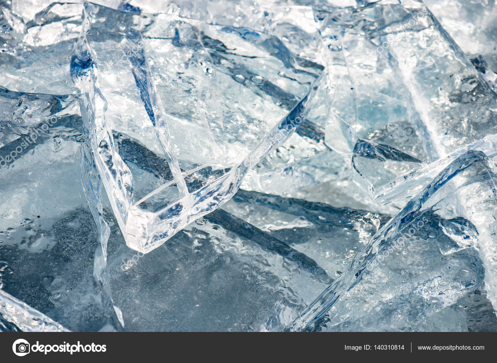 Natural ice, Ice floe. — Stock Photo © loriklaszlo #140310814