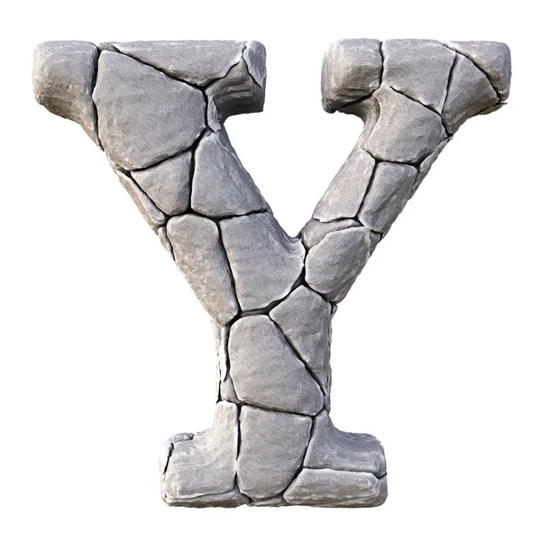 Letter made of stones — Stock Photo © dimdimich #132158462