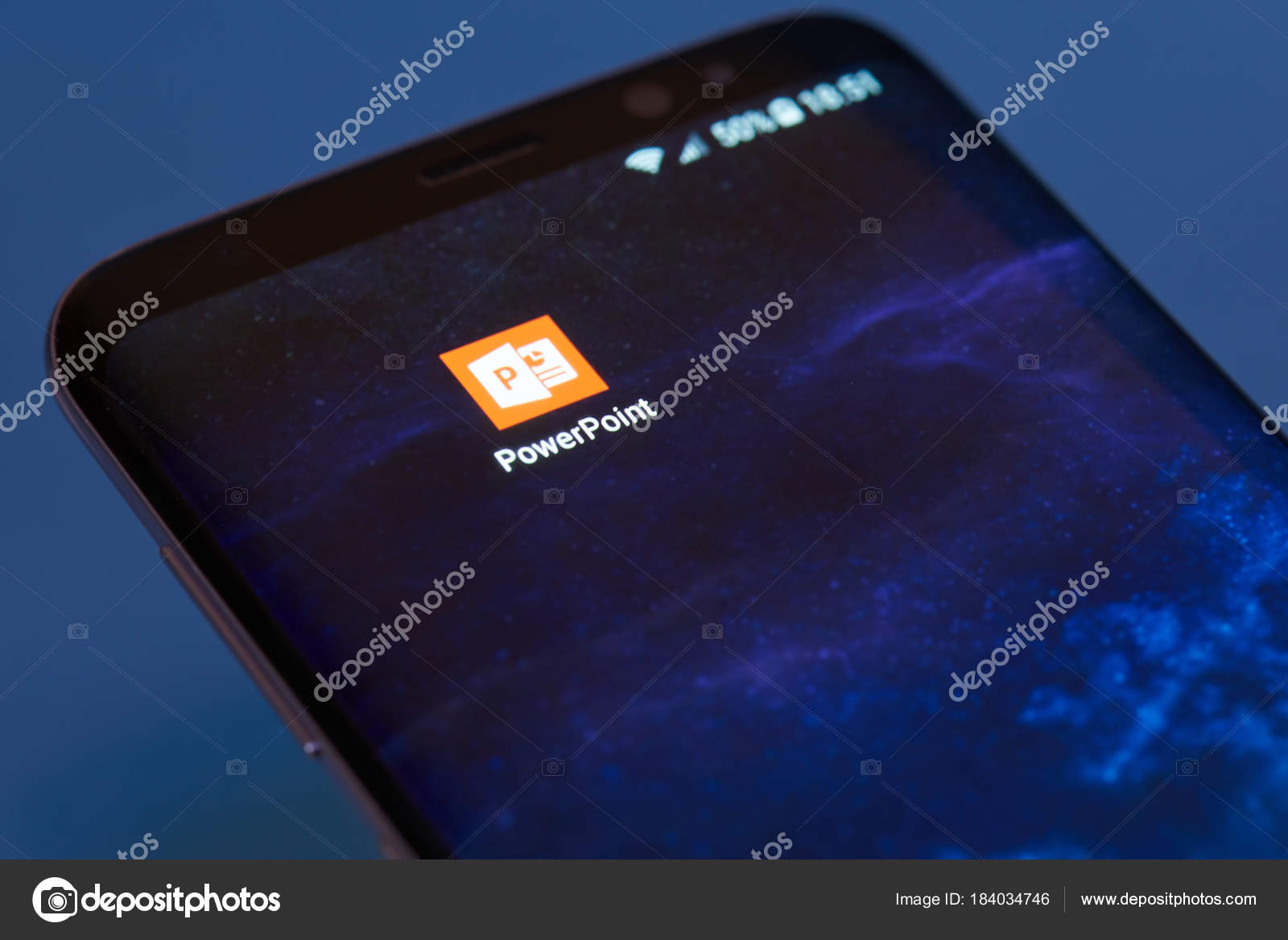 Powerpoint application icon — Stock Editorial Photo © dimarik #184034746