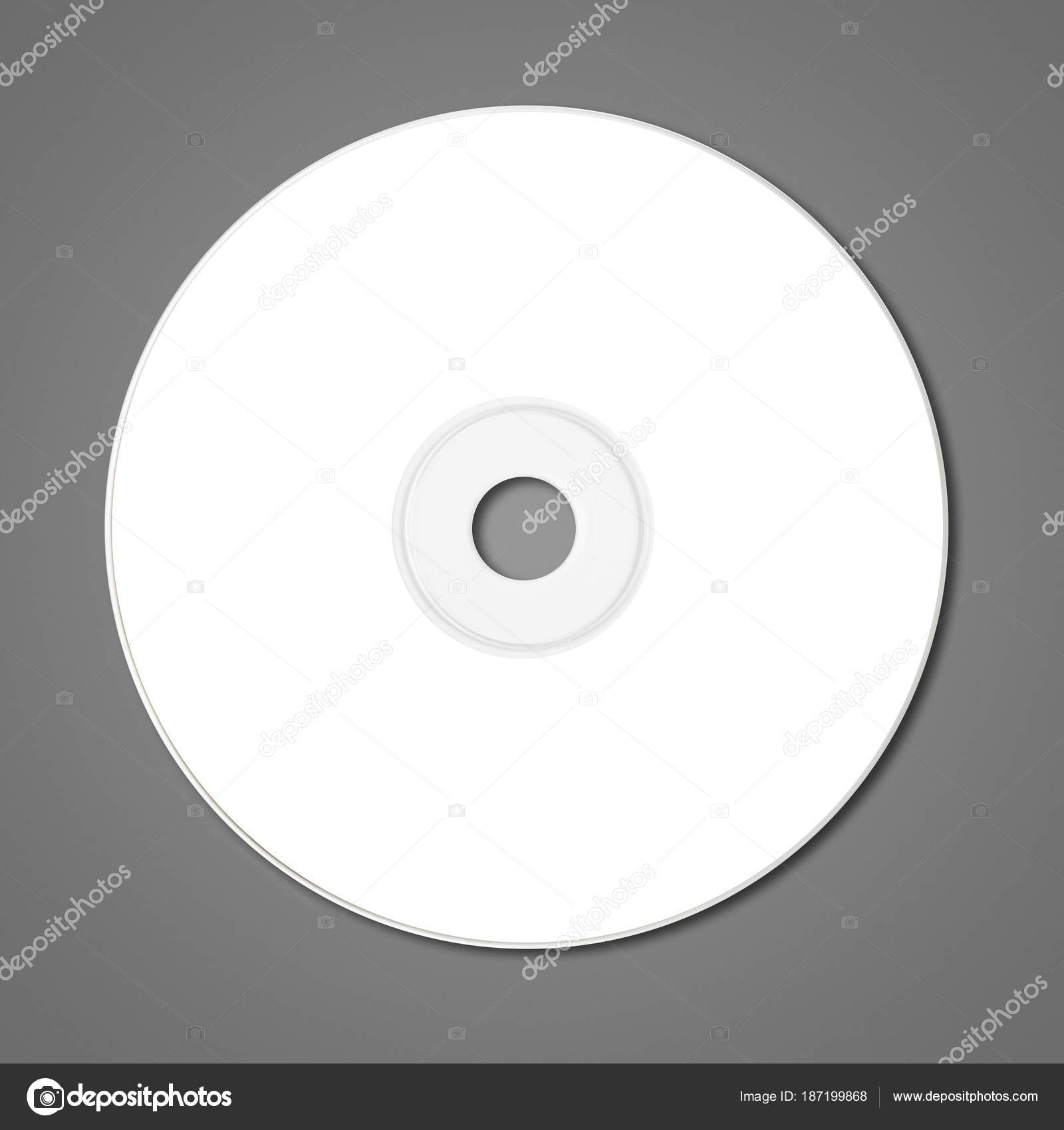 White CD - DVD mockup template isolated on Dark Grey Stock Photo by ...