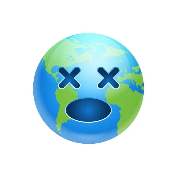 Animated Earth Sad