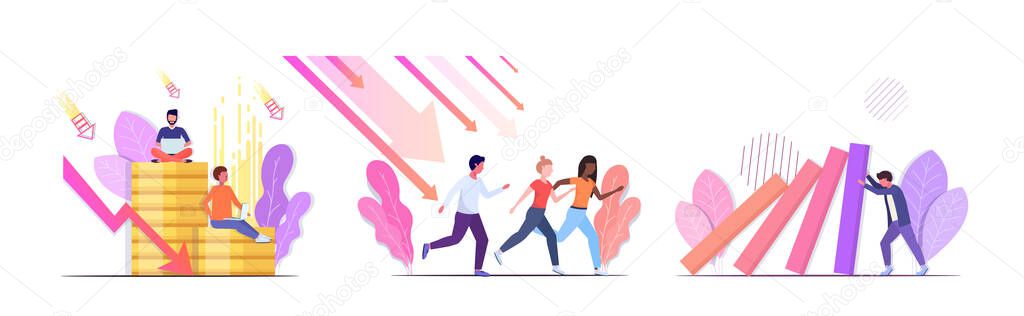 Fall down Vector Art Stock Images | Depositphotos