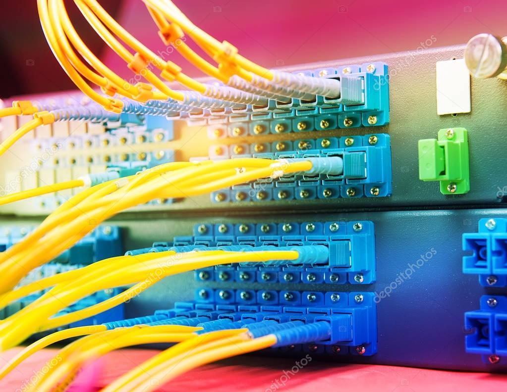 Comunicaci n de fibra ptica Punto de distribuci n 2024