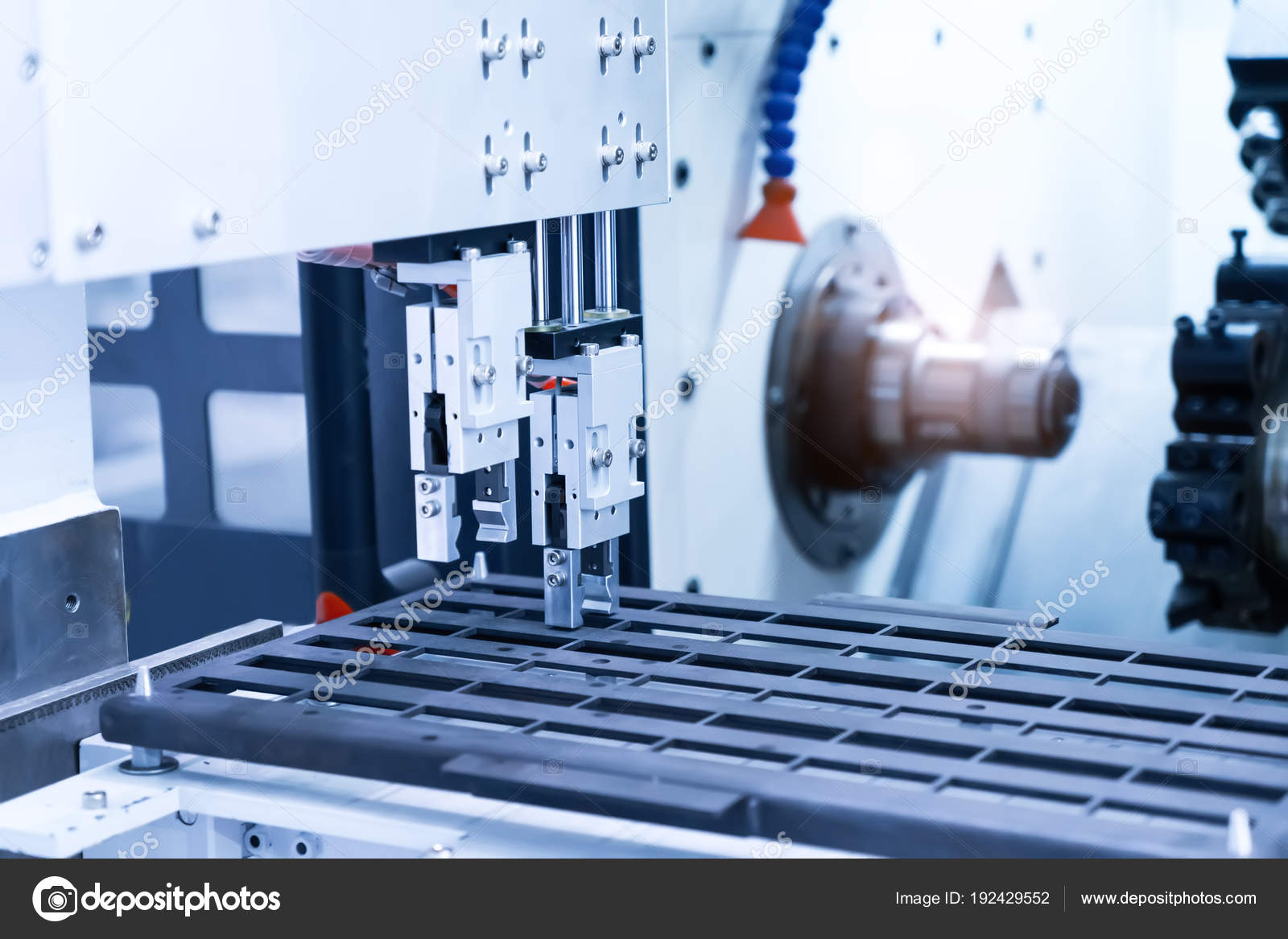 Panel Cnc Lathe Machine — Stock Photo © firefox #192429552