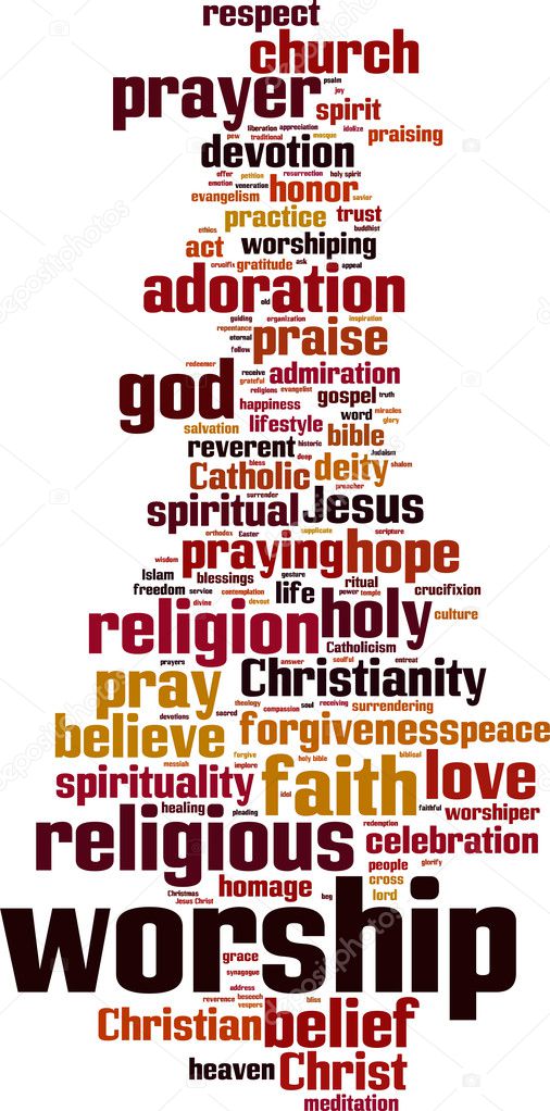 Worship word cloud Stock Vector Image by ©Boris15 #126397398