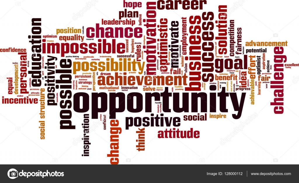 Opportunity word cloud Stock Vector Image by ©Boris15 #128000112