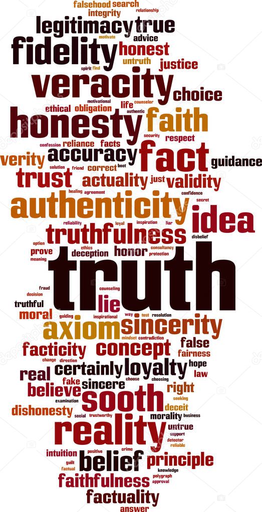 Truth word cloud Stock Vector Image by ©Boris15 #130091072