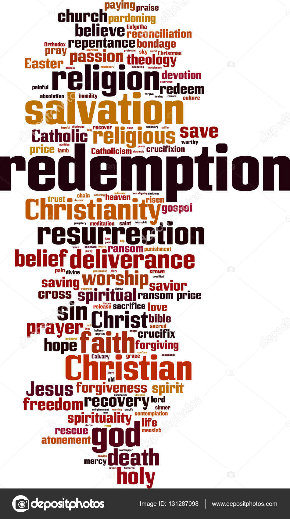 Redemption word cloud Stock Vector by ©Boris15 131287098
