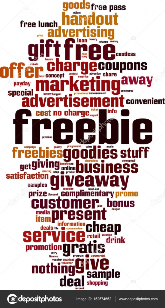 Freebie word cloud Stock Vector Image by ©Boris15 #152574652