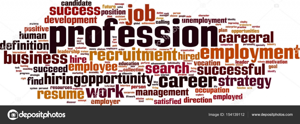 Profession word cloud Stock Vector Image by ©Boris15 #154139112