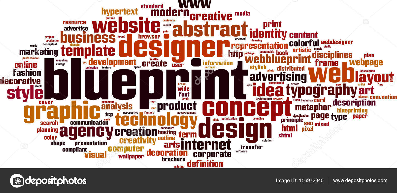 Blueprint word cloud Stock Vector by ©Boris15 156972840
