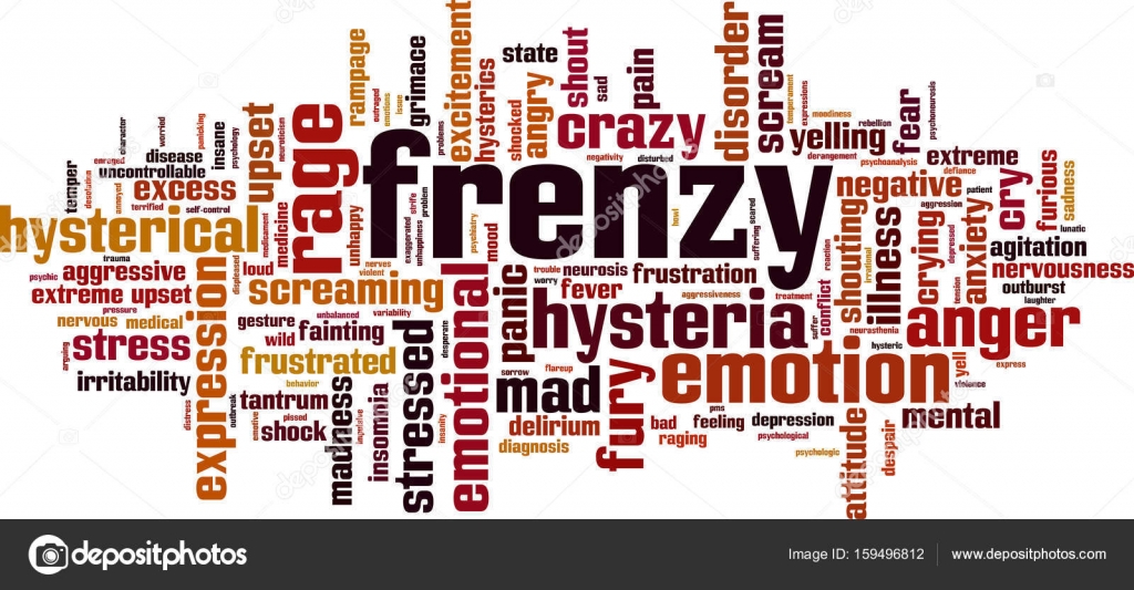 Frenzy word cloud Stock Vector Image by ©Boris15 #159496812