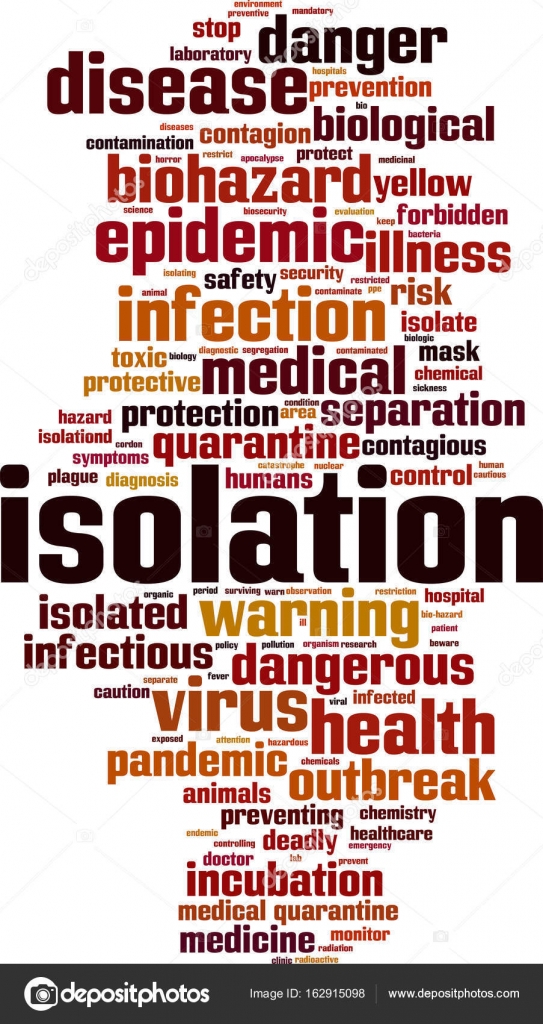 Isolation word cloud Stock Vector Image by ©Boris15 #162915098