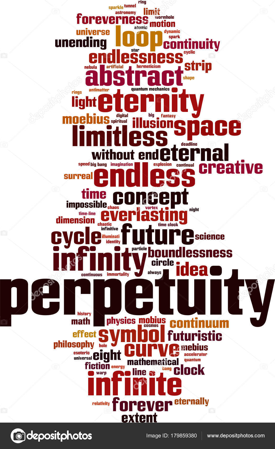 Perpetuity Word Cloud Concept Vector Illustration Stock Vector Image by ...