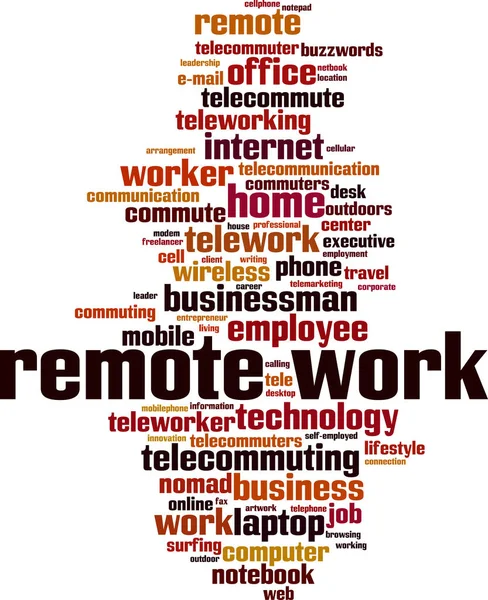 Remote work Stock Vectors, Royalty Free Remote work Illustrations ...