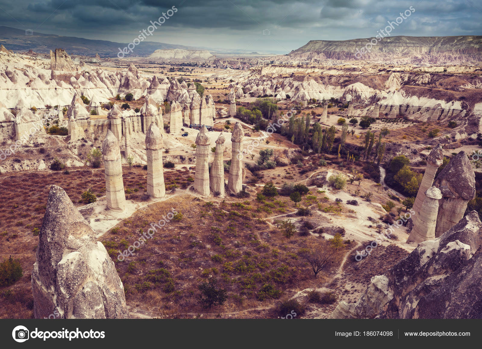 Cappadocia Turkey Scenic View — Stock Photo © kamchatka #186074098