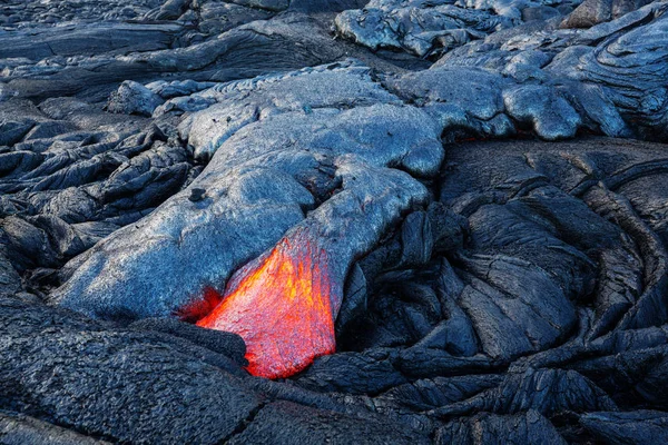 Active lava flow in Hawaii — Stock Photo © siimsepp #26796591