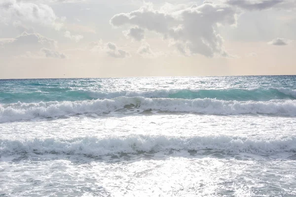 Blue wave on the beach Stock Photo by ©kamchatka 152785406