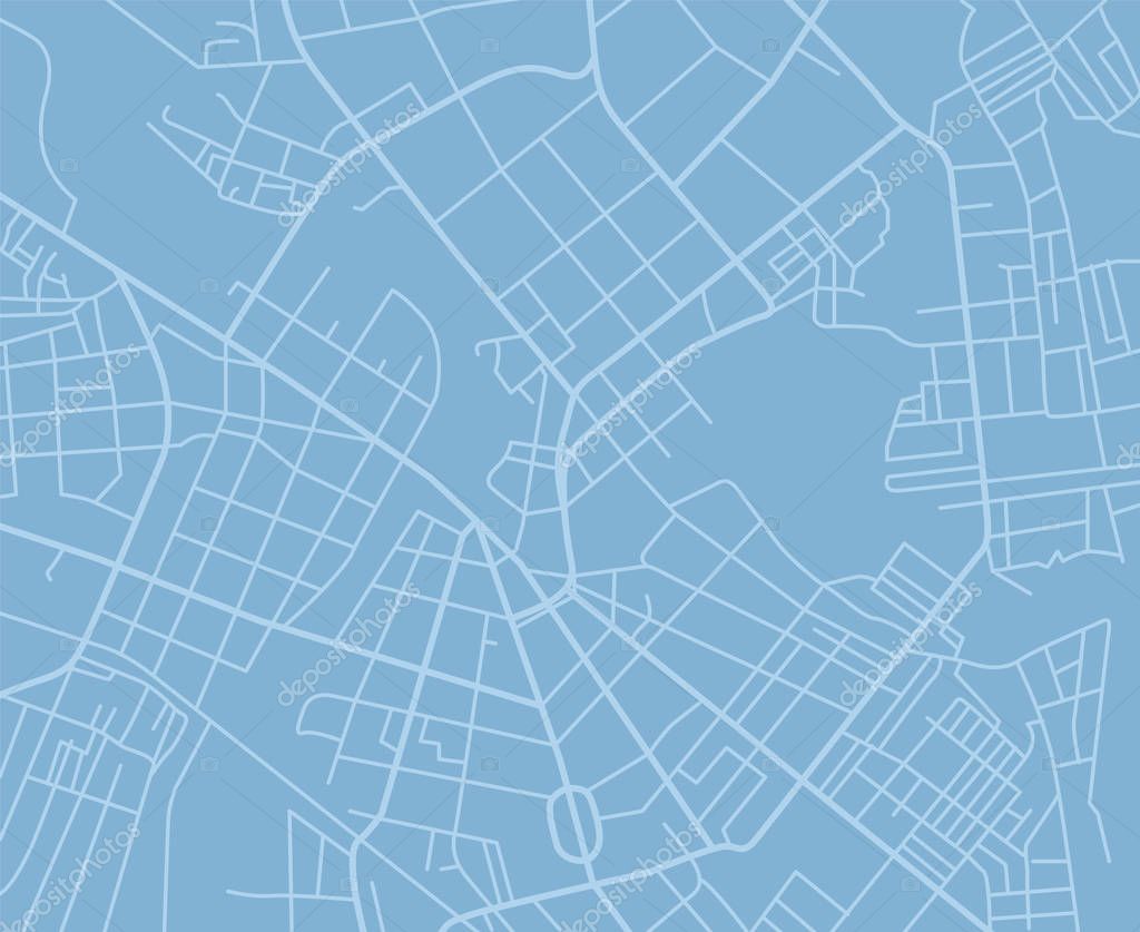 Mapa de vector azul 2024