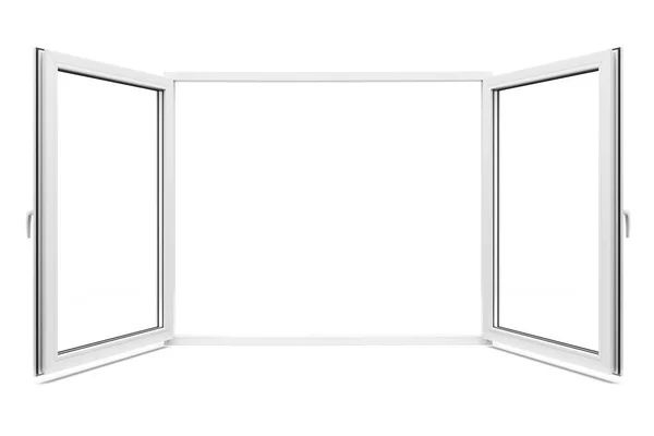 3d window frame on white background Stock Photo by ©digitalgenetics ...
