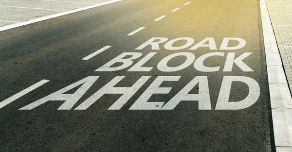 Roadblock Stock Photos, Royalty Free Roadblock Images | Depositphotos