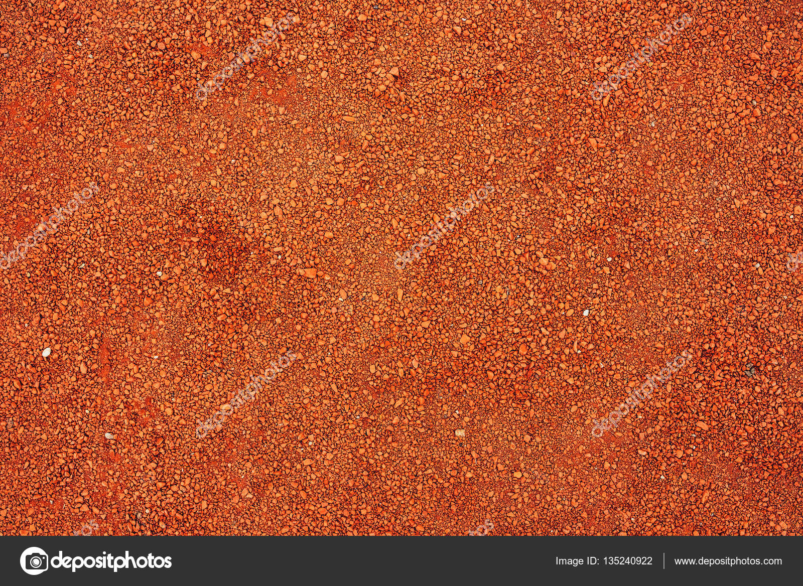 Dry light red crushed bricks surface — Stock Photo © stevanovicigor ...