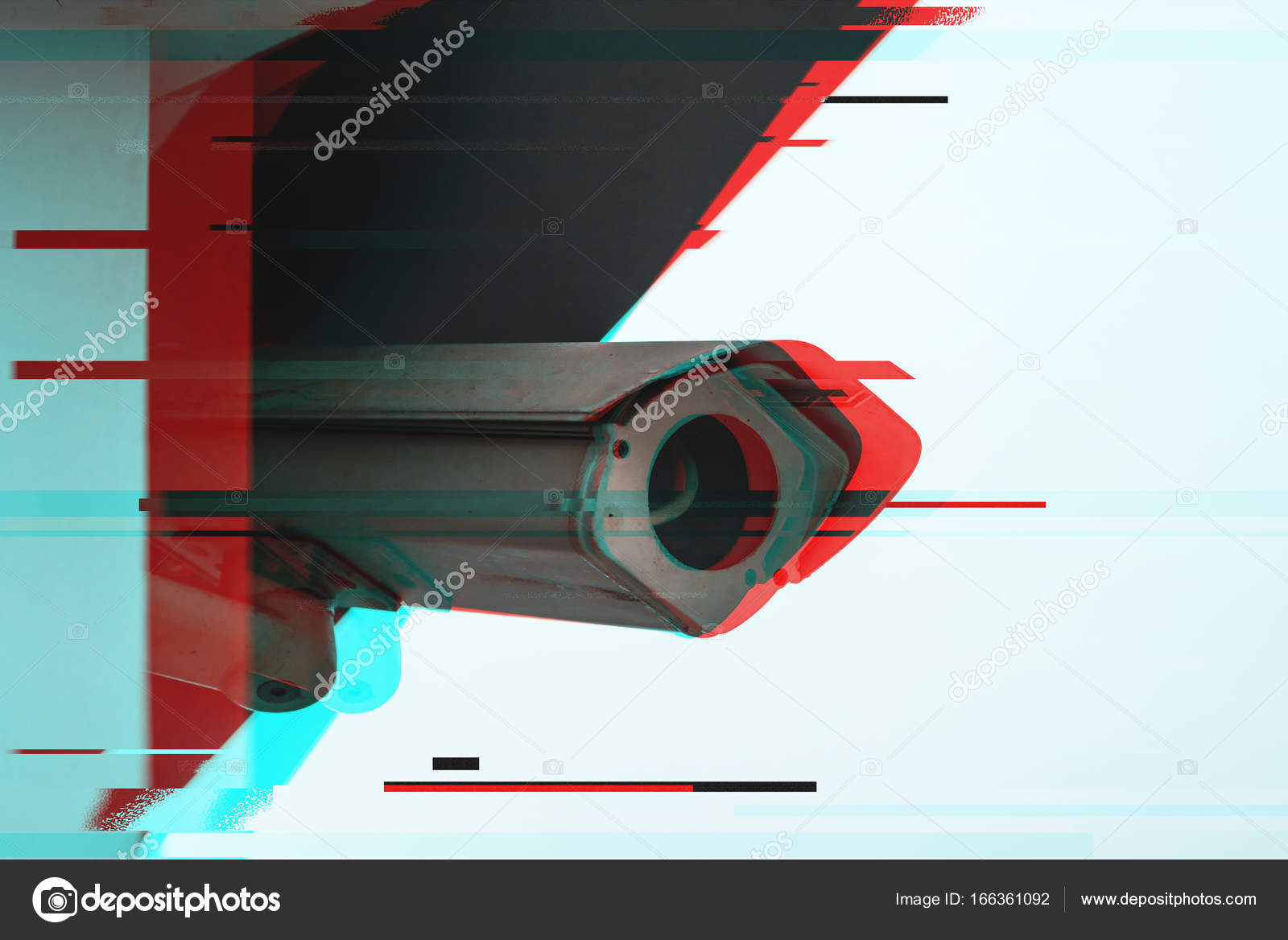 Full circuit CCTV camera Stock Photo by ©stevanovicigor 166361092