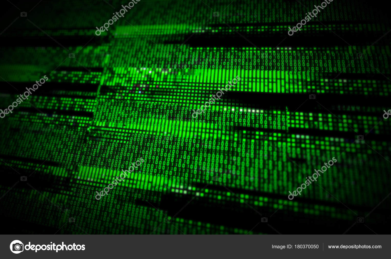 Corrupted computer data loss abstract background Stock Photo by ...