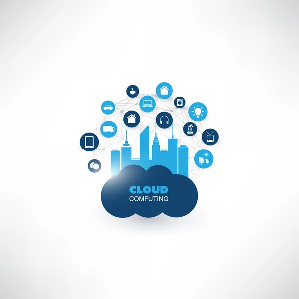 100,000 Cloud computing background Vector Images | Depositphotos