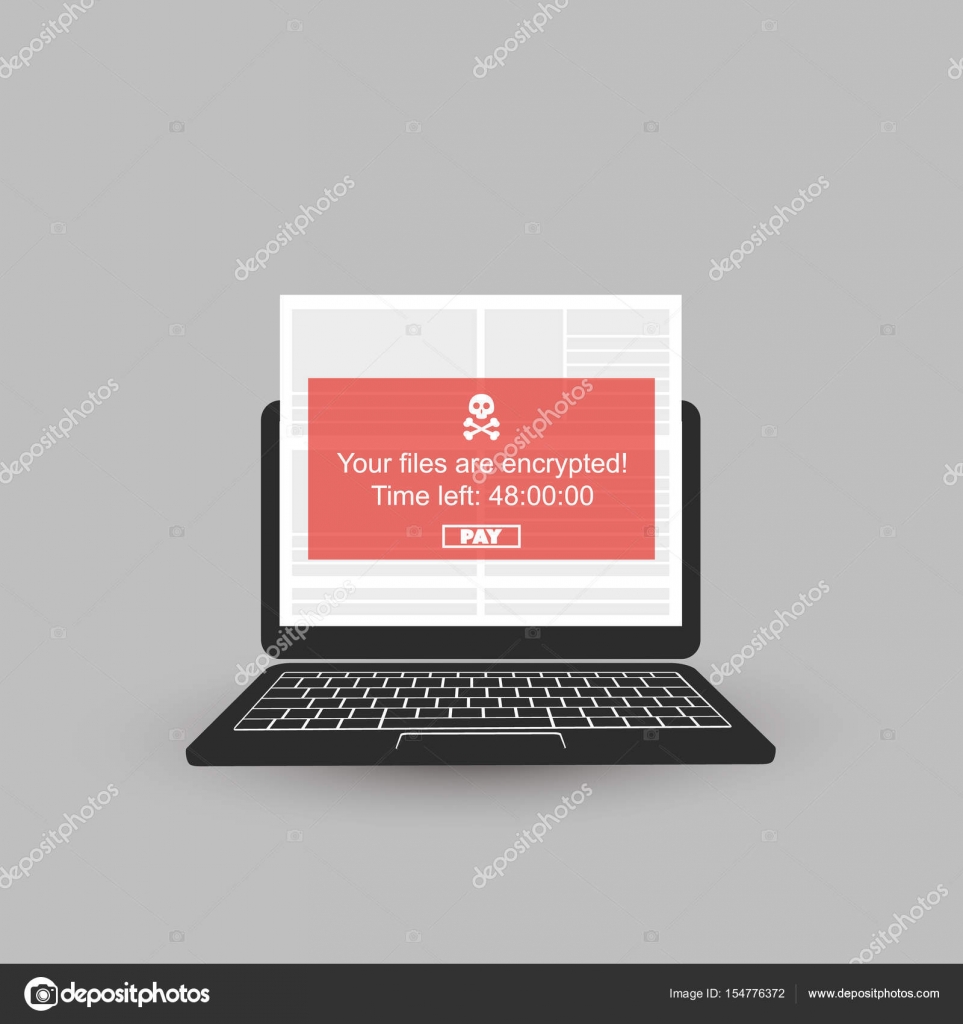 Locked Device, Encrypted Files, Lost Documents, Ransomware Attack ...