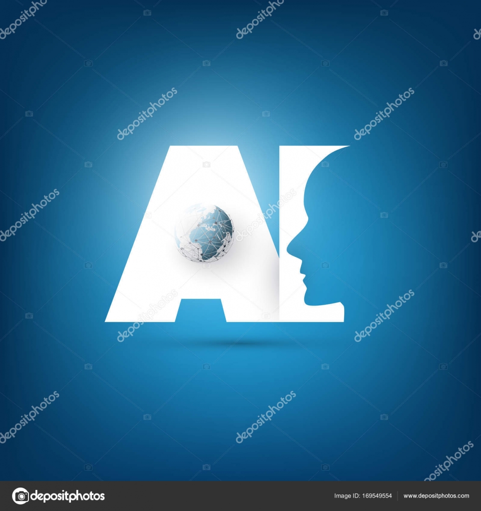 AI, Deep Learning and Future Technology Concept Design Stock Vector ...