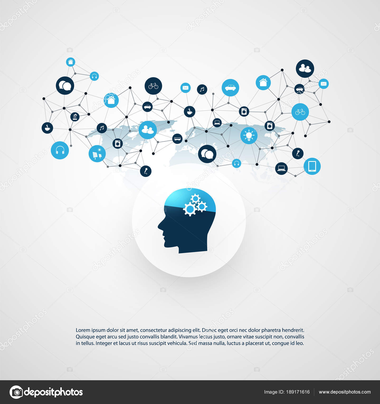 Abstract Machine and Deep Learning, Artificial Intelligence, Cloud ...