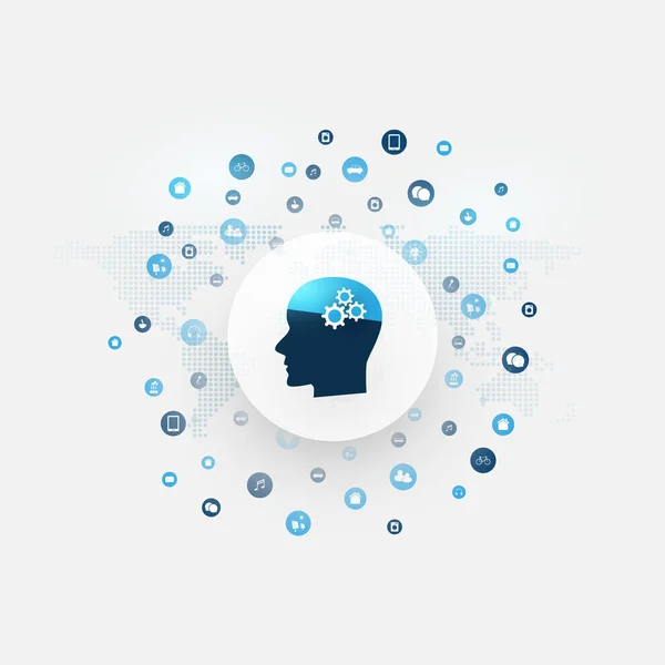 Abstract Machine and Deep Learning, Artificial Intelligence, Cloud ...