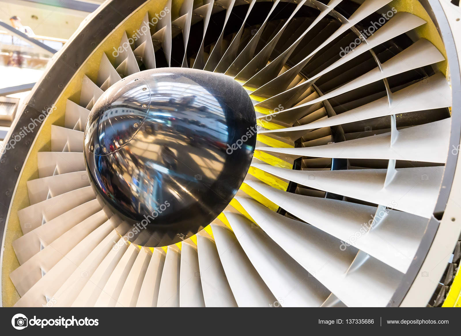 Pale del motore a reazione - Foto Stock: Foto, Immagini © Nomadsoul1 ...