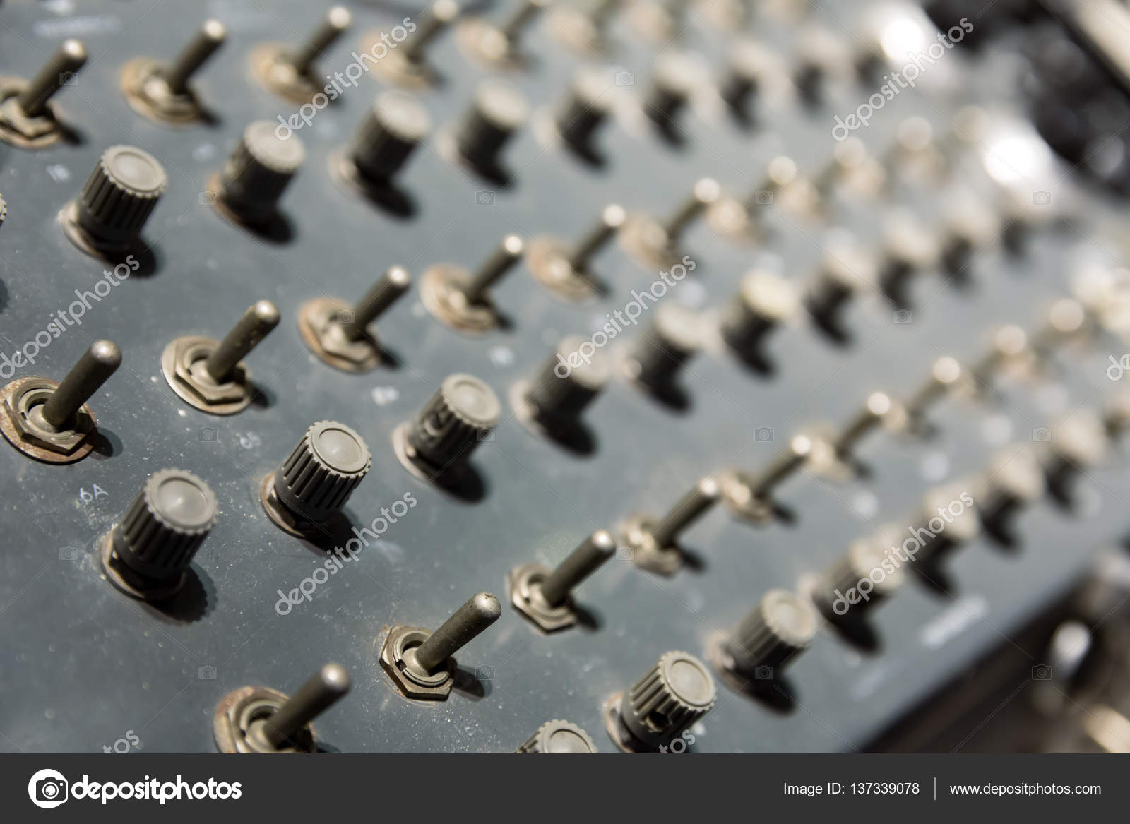 Retro control panel — Stock Photo © Nomadsoul1 #137339078