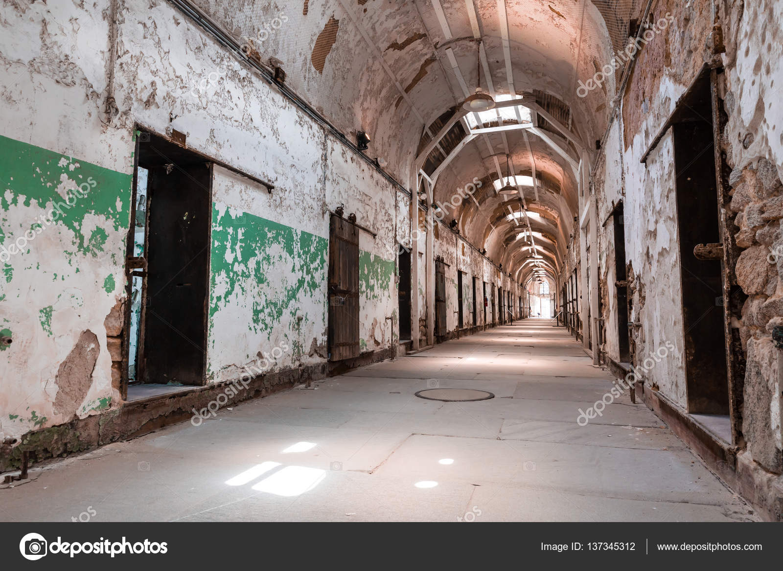 Old prison interior Stock Photo by ©Nomadsoul1 137345312